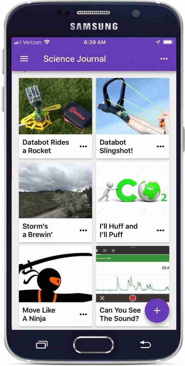 databot - Field Testing databot™ with Google Science Journal